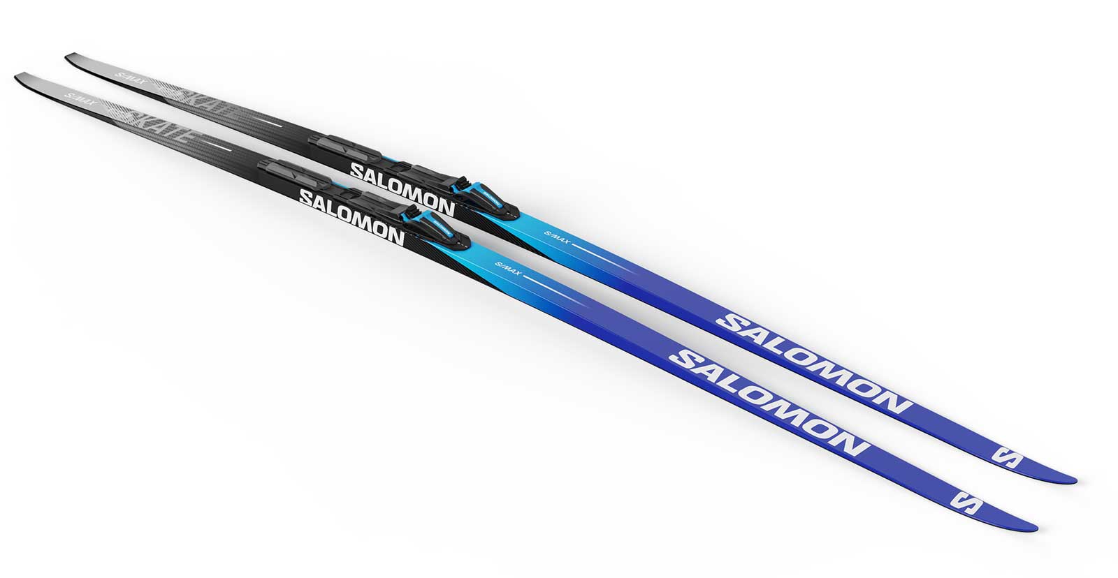 Salomon S/Max Carbon Skate Ski with Shift Race Binding: akers-ski.com