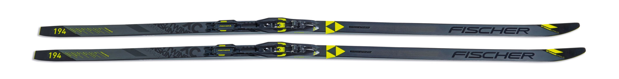 Fischer Twin Skin Superlite Skis '24 model: akers-ski.com