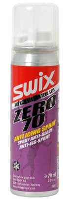 Swix Zero 70 Anti Icing Spray: akers-ski.com