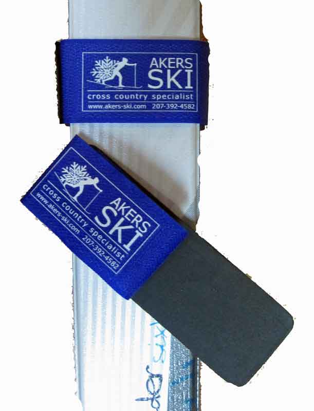 Akers Velcro Ski Straps: akers-ski.com